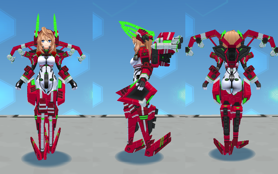 Cosmic Break Skin "Alcy Rivette Costume for Stella Caracal (BD/BD2 ...